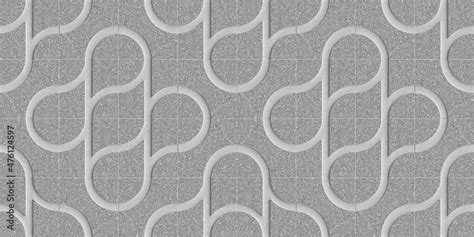 3d Concrete Wall Tiles Modern Interior Brick Pattern A Design By Andy Fleishman Brick