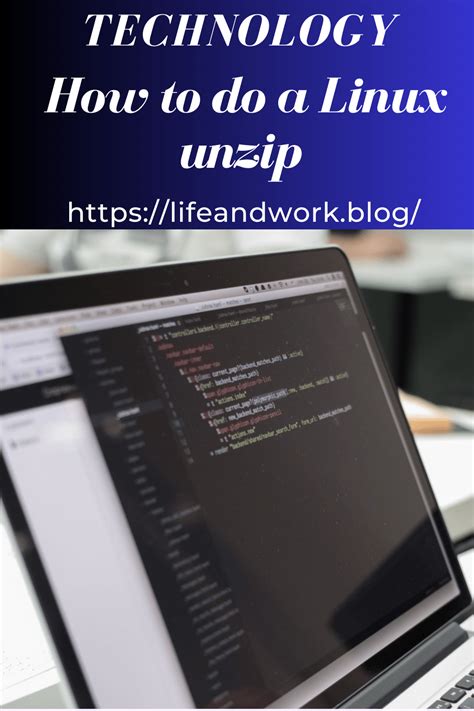 how to do a linux unzip