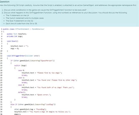 Solved Question Iew The Following C Script Carefully Chegg Com