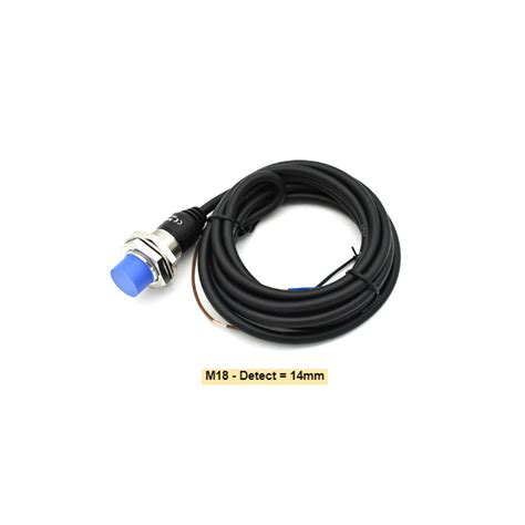 เซนเซอร์ตรวจจับโลหะ Inductive Proximity Sensor Detection 14mm Npn No