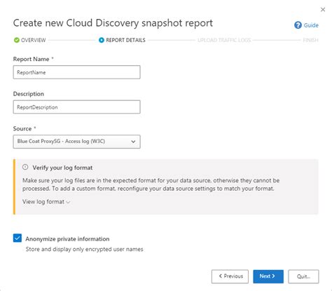 Create Snapshot Cloud Discovery Reports Microsoft Defender For Cloud