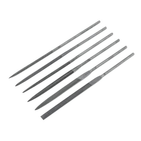 6 Pc Assorted Miniature File Set Crescent Nicholson