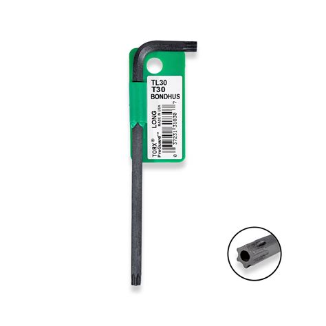 Bondhus T30 Long Arm Torx 30 Allen Key 31830 Rdg Tools