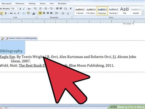 How To Cite In Word Steps With Pictures WikiHow