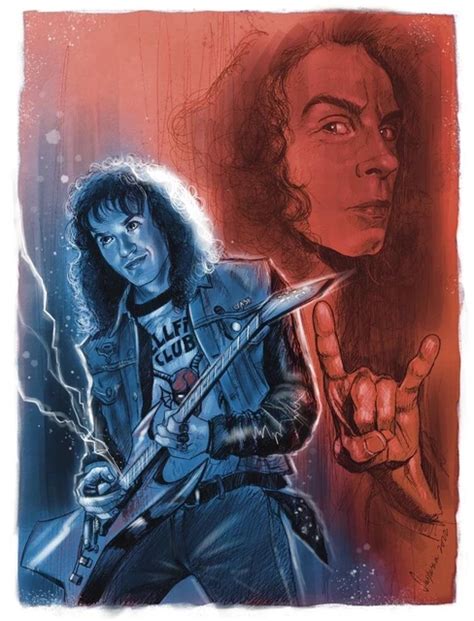 Joseph Quinn Eddie Munson Stranger Things Hellfire Club A4 Poster £6