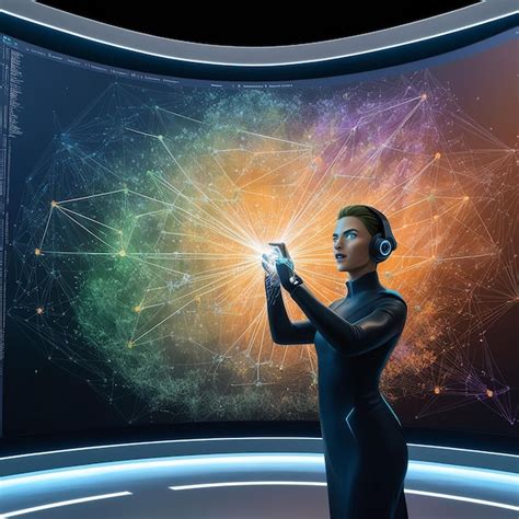 Data Science And Big Data Technology Premium Ai Generated Image