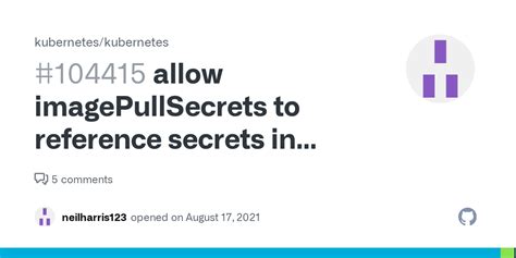 Allow Imagepullsecrets To Reference Secrets In Other Namespaces · Issue