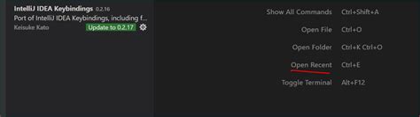 Cmd E Opens Recent Projects Popup Instead Of Current Project S Recent Files Issue