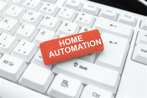 Conceptual Caption Home Automation Business Concept Monitoring The