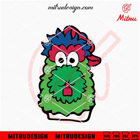 Phillie Phanatic Svg Philly Phillies Mascot Svg Baseball Mascot Svg