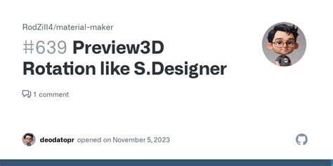 preview3d rotation like s designer · issue 639 · rodzill4 material