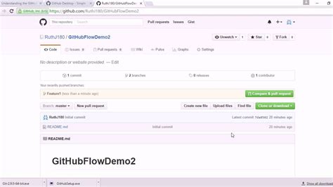 GitHub Flow Workflow Using GitHub Desktop YouTube