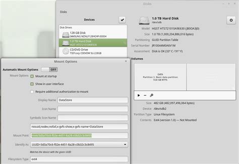 Fstab Drive Fails To Auto Mount At Startup Ask Ubuntu