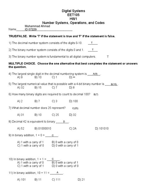 homework 1 pdf numbers decimal