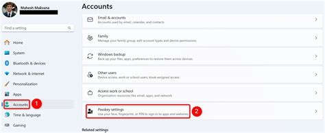 How To Create Use And Manage Passkeys On Windows 11