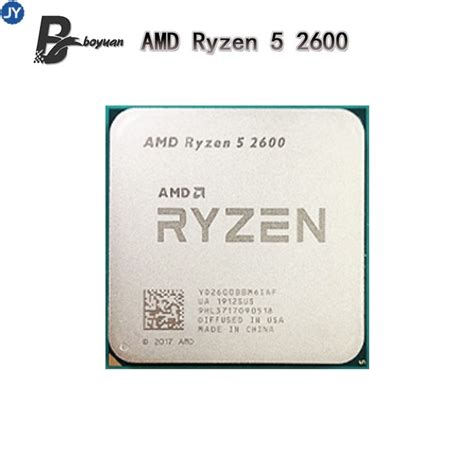 Amd Ryzen R GHz Six Core โปรเซสเซอร CPU สบสองเกลยว YD BBM IAF รองรบซอกเ