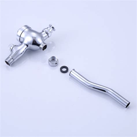 황동 소변기 플러시 밸브 핸드 푸시 소변기 플러시 밸브 화장실 소변기 자동 폐쇄 지연 밸브 배관