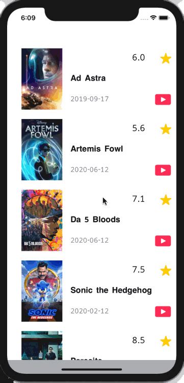 Api串接 熱門電影top20 1連接tmdb 電影 Api 2使用json傳遞資料 3使用table By Cash 彼得潘的 Swift Ios Flutter