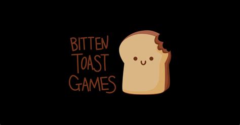 Bitten Toast Games Toast Sticker Teepublic