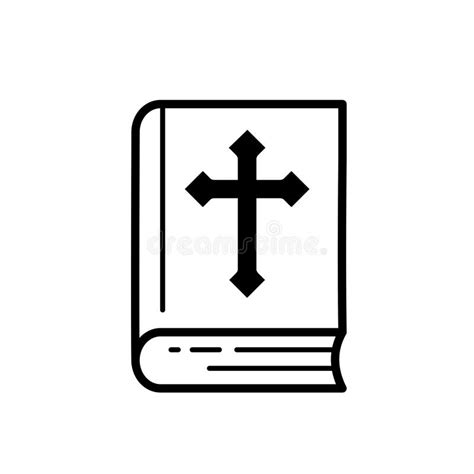 Bible Vector Icon Stock Vector Illustration Of Library 355963528