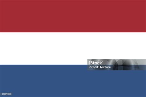 네덜란드의 국기 네덜란드 국기 표준 크기 공식 비율입니다 직사각형 플래그입니다 표준 색상 플래그 아이콘입니다 디지털 일러스트레이션 컴퓨터 일러스트레이션 벡터 일러스트 레이