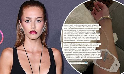 Delilah Hamlin Has IV Inserted In Her Arm As She Updates Fans On Her Health Daily Mail Online