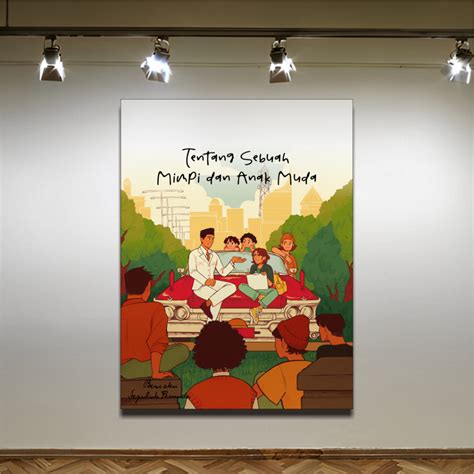 Jual Art Bung Karno Dan Pemuda Beri Aku Sepuluh Pemuda Shopee Indonesia