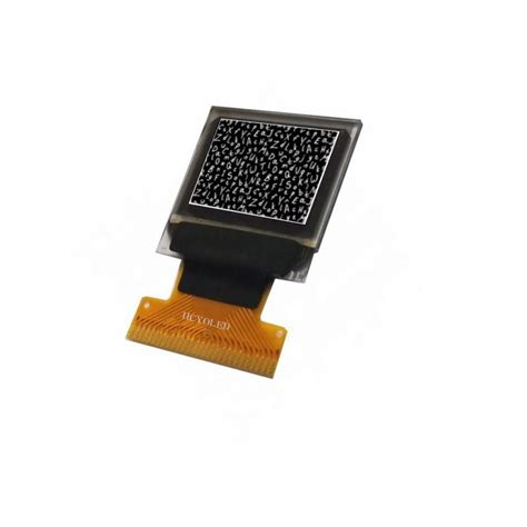 Compact 066 Oled Display Panel For Medical And Portable Applications