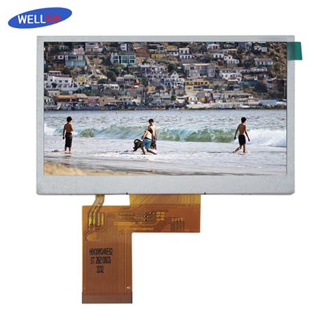 8비트 Rgb 인터페이스와 고해상도 Tft Lcd 스크린 43 인치