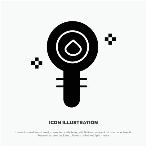 Biochemistry Biology Cell Chemistry Laboratory Solid Glyph Icon Vector 14651579 Vector Art At