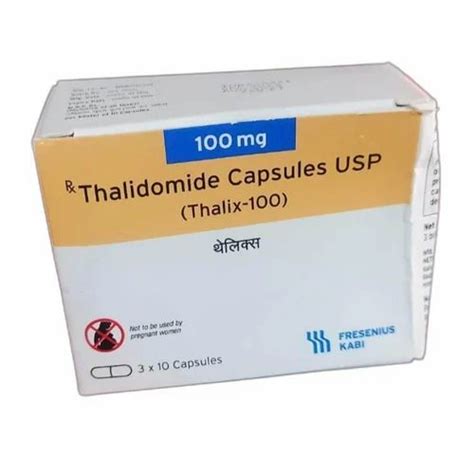 Thalidomide Capsule Usp At ₹ 350box Thalidomide Capsule In Karad