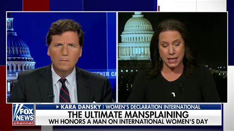 Tucker This Is A Huge Middle Finger To Women One News Page Video