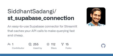 github siddhantsadangi st supabase connection an easy to use