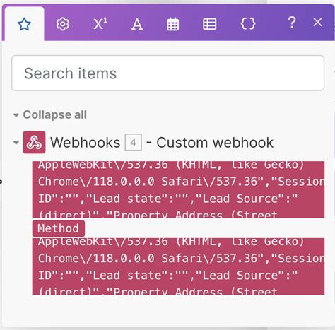 webhook not determining data structure help how to make community
