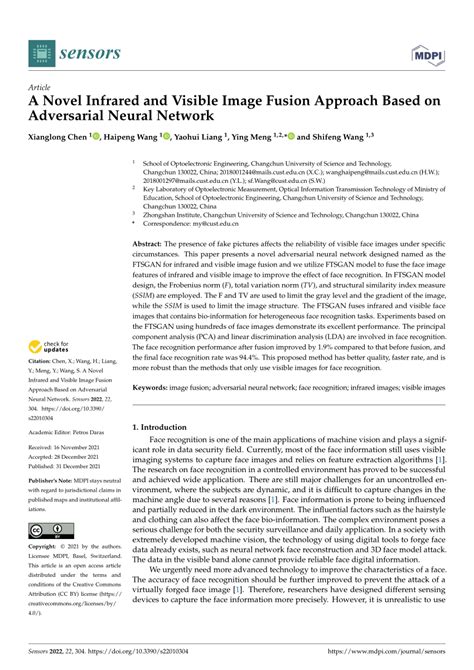 Pdf A Novel Infrared And Visible Image Fusion Approach Based On Adversarial Neural Network