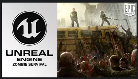 udemy unreal engine 5 create zombie survivor fps game daz3d and