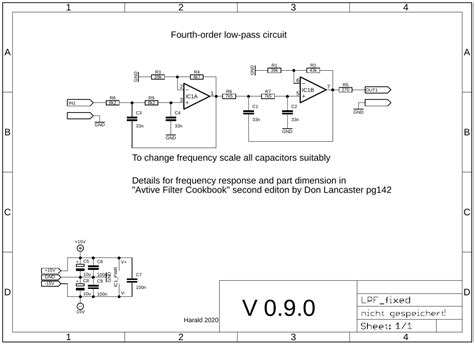 Low Pass Filter 24db Fixed Frequency Haraldswerk De