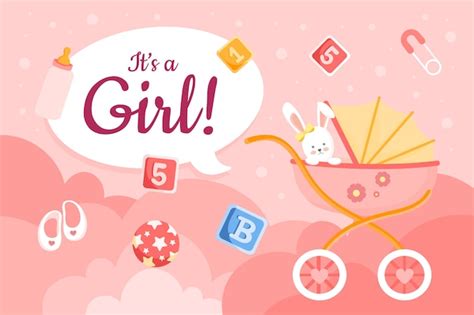 Fundo De Menina Desenhada De M O Vetor Premium