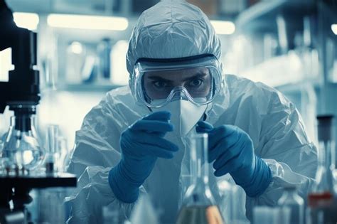 ensuring lab safety protocols ar generative ai premium ai generated image