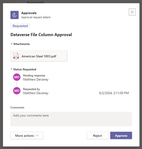 Power Automate Approvals Attachments With Dataverse Files