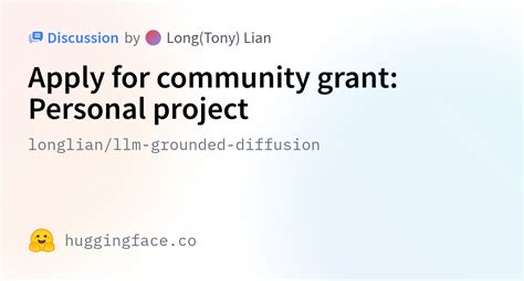 Longlianllm Grounded Diffusion · Apply For Community Grant Personal