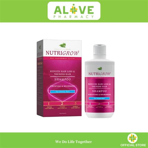 Nutrigrow Shampoo Greasy Hair 300ml Shopee Malaysia