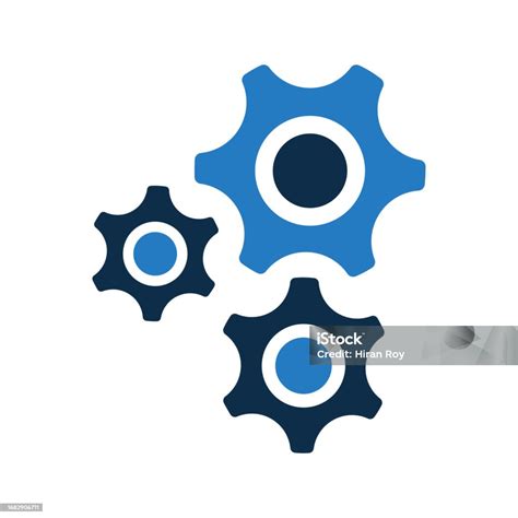 System Work Icon Stock Illustration Download Image Now Applying