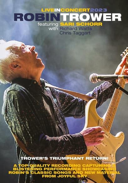 Watch Robin Trower Live In Concert In 2023 Featuring Free Movies Tubi