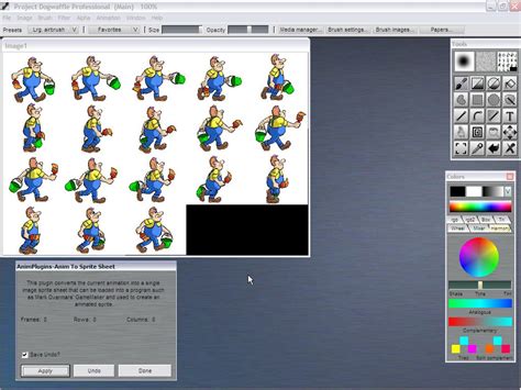 Pd Pro 4 Tutorials Creating Or Working With Spritesheets