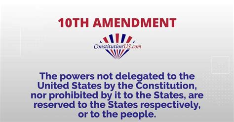 Amendment 10 States Rights