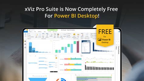 XViz Pro Visuals Free For Power BI Desktop And Flexible Pricing Introduced