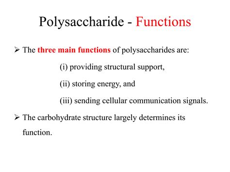 Polysaccharide Ppt