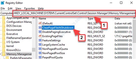 How To Delete PageFile Sys On Shutdown In Windows