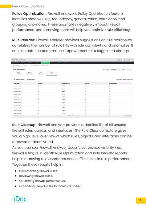 Firewall Best Practices Firewall Analyzer Pdf